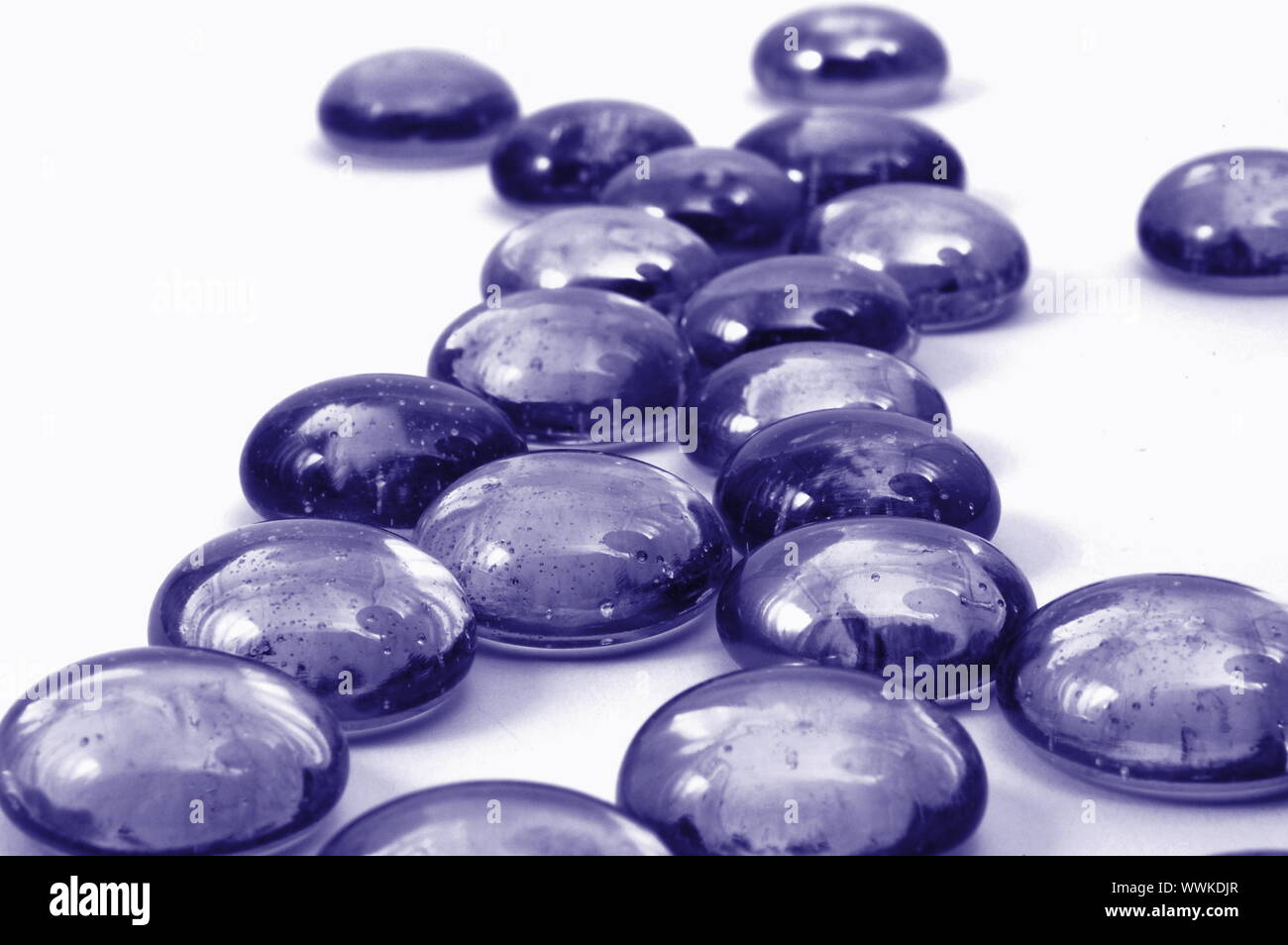 abstract colorful bubbles isolated on white background Stock Photo - Alamy