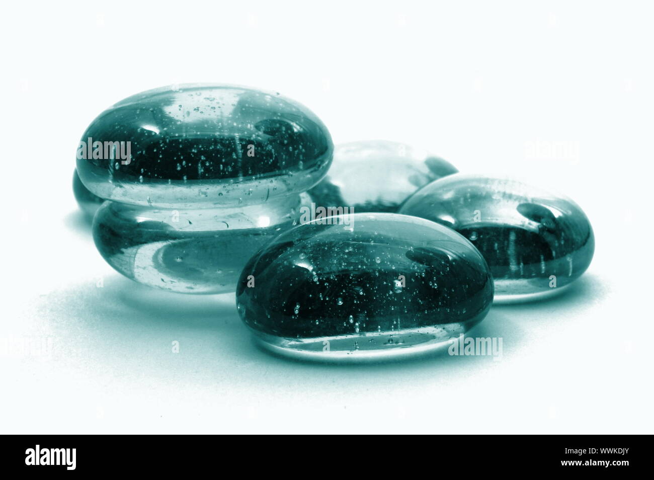 abstract colorful bubbles isolated on white background Stock Photo - Alamy