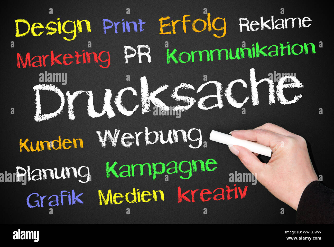 Flyer print logo hi-res stock photography and images - Alamy