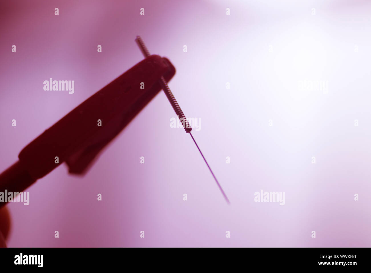 Percutaneous electrolysis therapy hi-res stock photography and images - Alamy