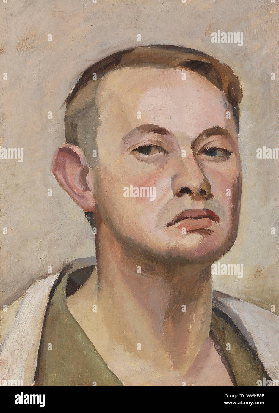 Self-Portrait, c. 1925. Private Collection Stock Photo - Alamy