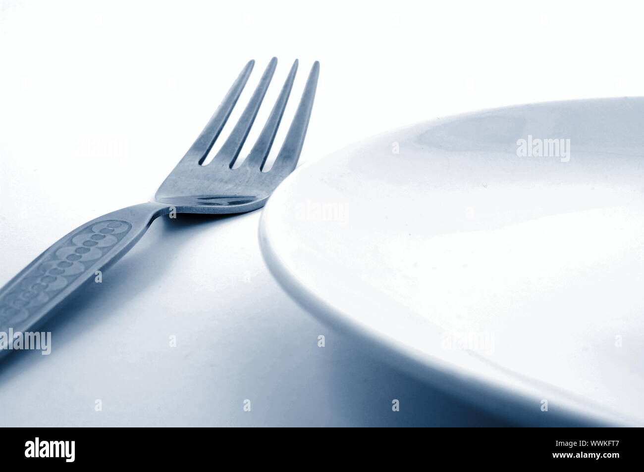 abstract fork macro in the kitchen as a food concept Stock Photo - Alamy