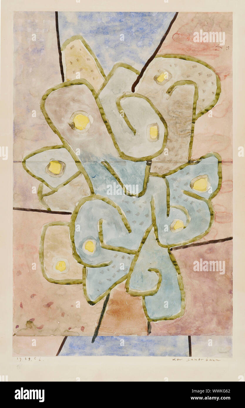 Der Sauerbaum (The Sour Tree), 1939. Private Collection Stock Photo - Alamy