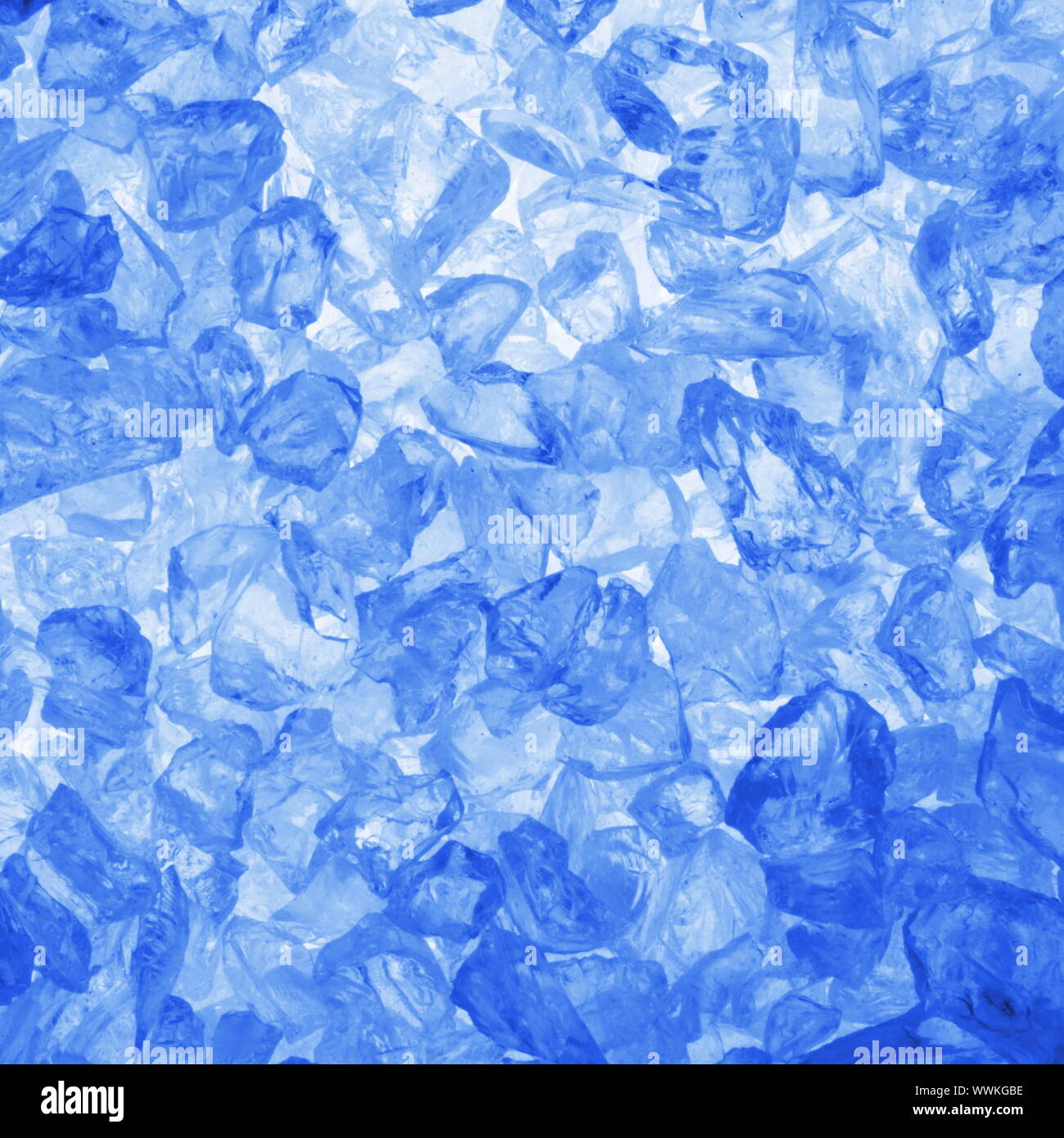 square ice cubes background in blue for summer drinks Stock Photo - Alamy