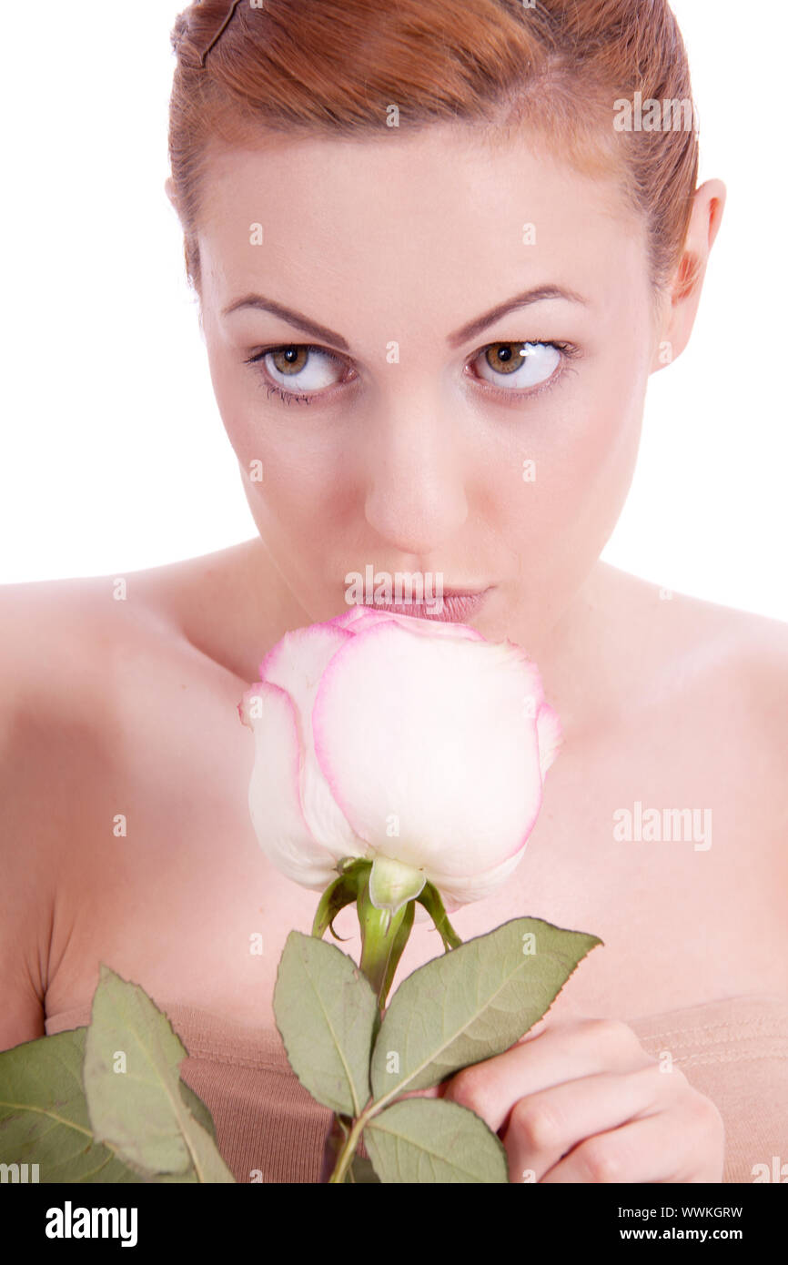 Hand and rose hi-res stock photography and images - Alamy