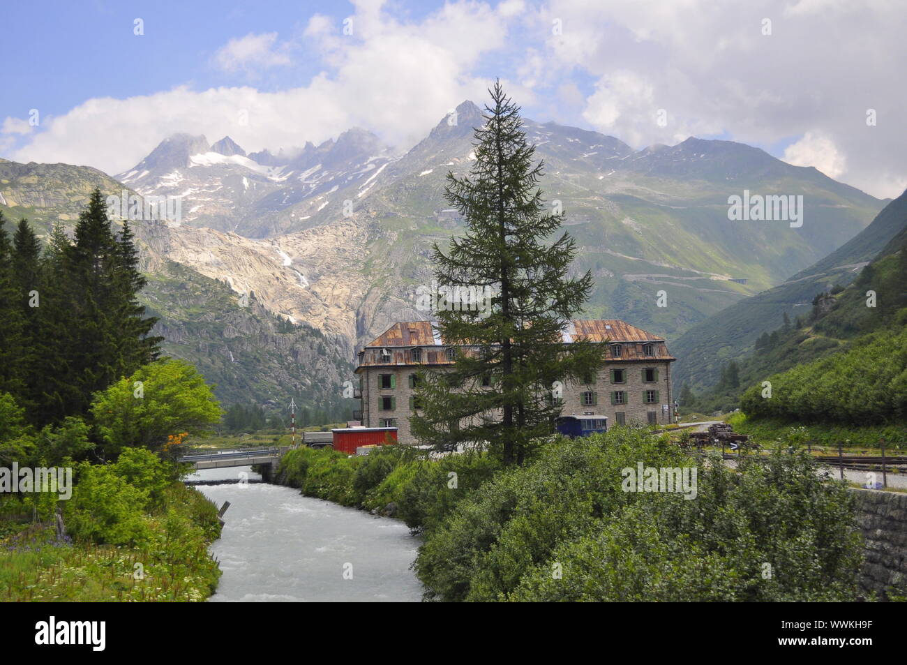 Origin of the rhone hi-res stock photography and images - Alamy
