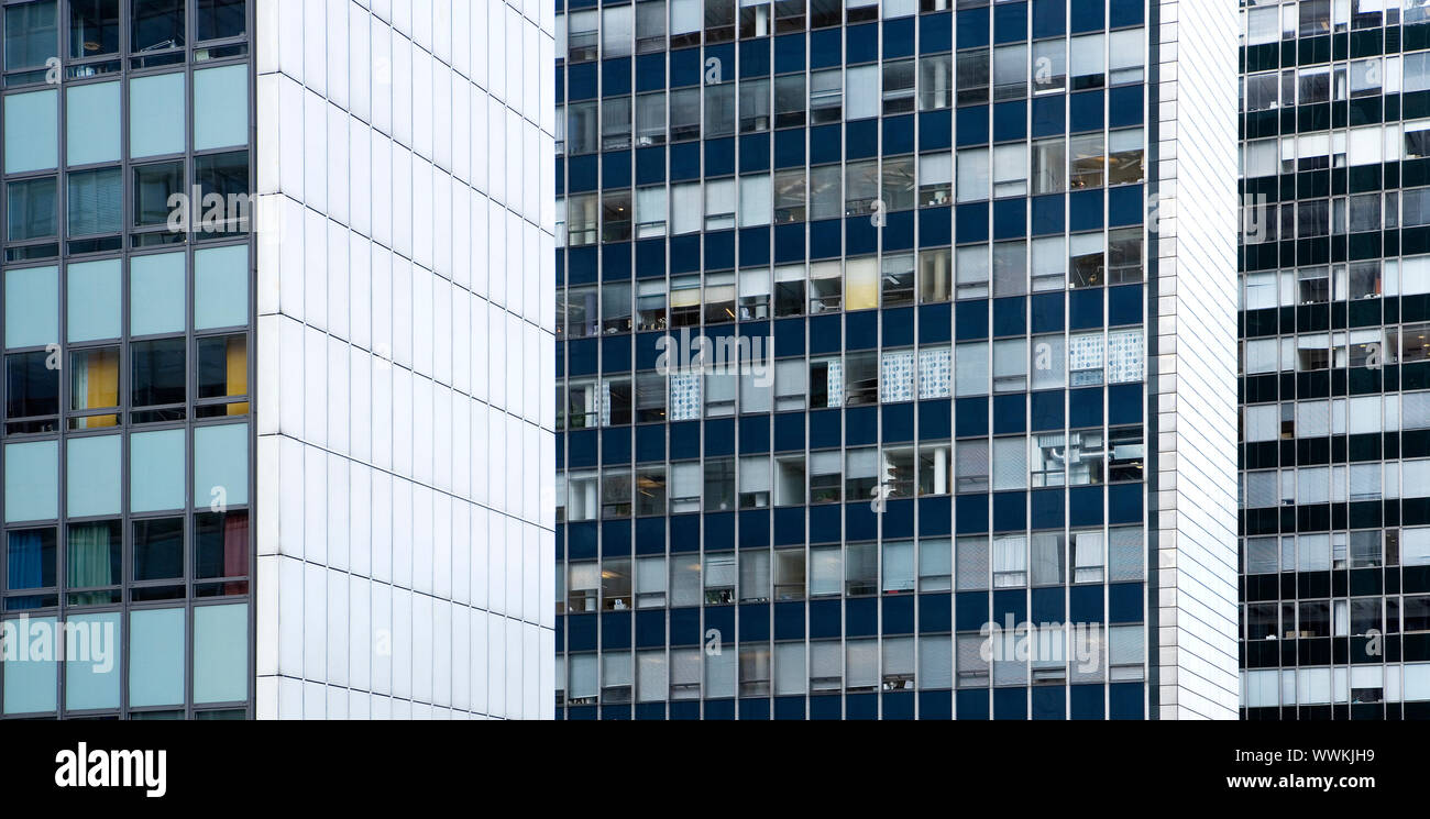 Full Frame of Office Buildings Stock Photo - Alamy