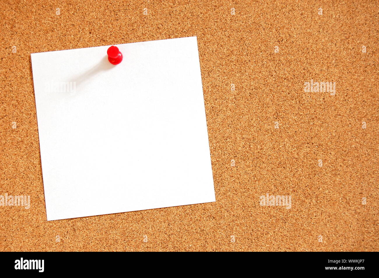 blank and empty sheet of paper with copyspace for text message Stock ...