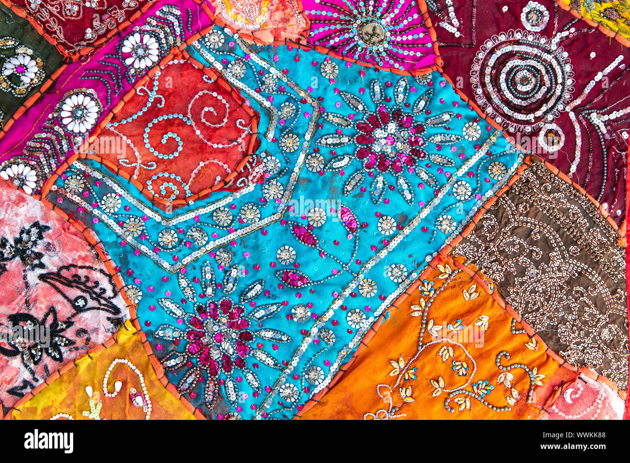 Indian embroidery hi-res stock photography and images - Alamy