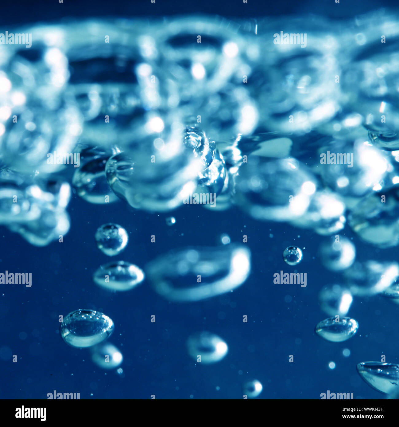 water bubbles macro close up Stock Photo - Alamy