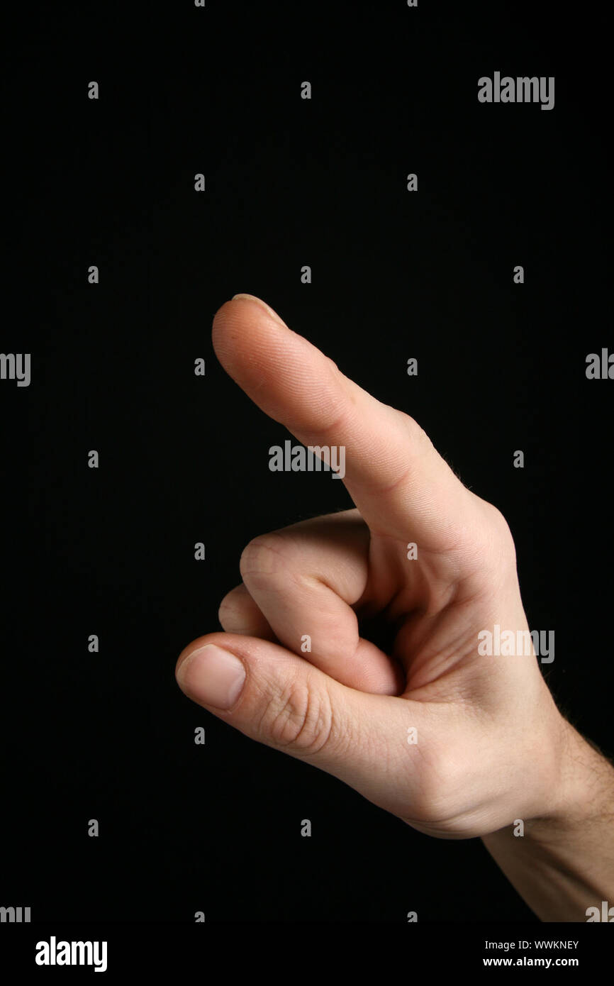 Human hand gesture palm hi-res stock photography and images - Alamy