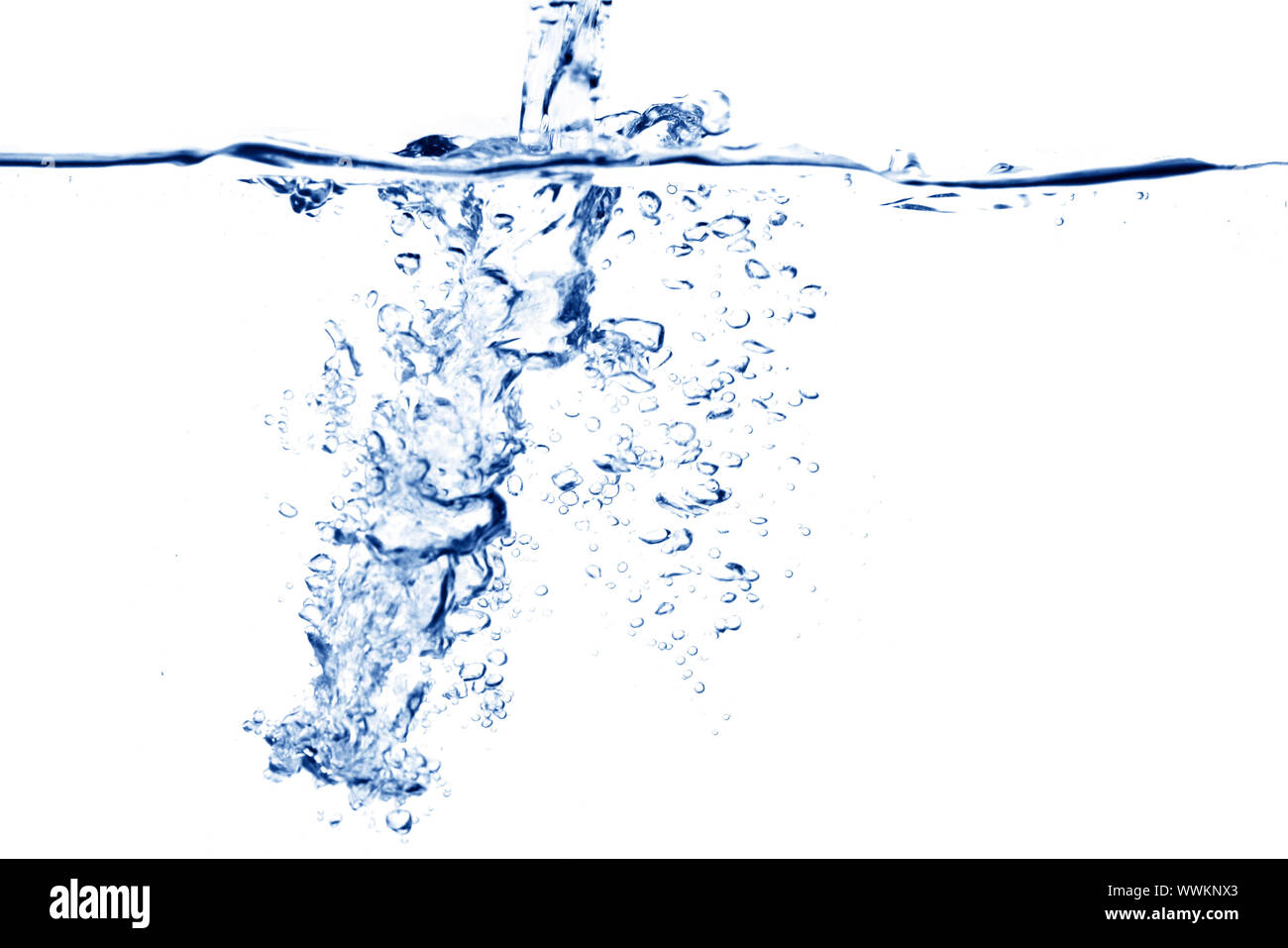 water falling close up bubble stream Stock Photo - Alamy