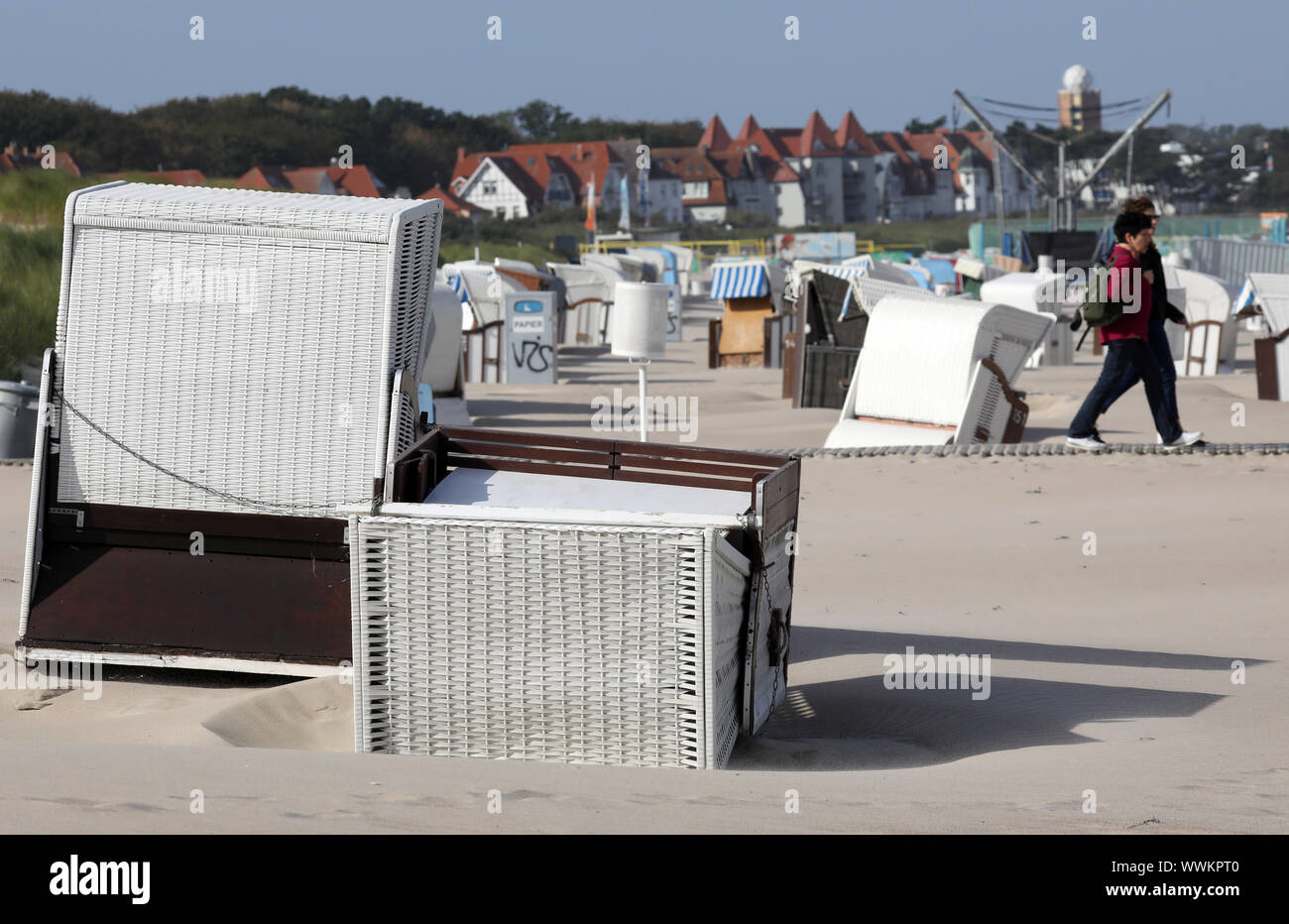 Blown over chair hi-res stock photography and images - Alamy