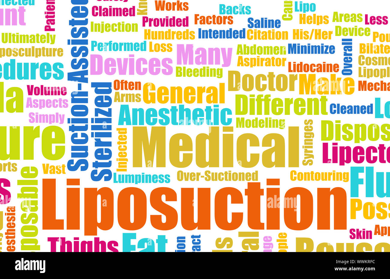 Liposuction Medical Procedure as a Concept Art Stock Photo - Alamy