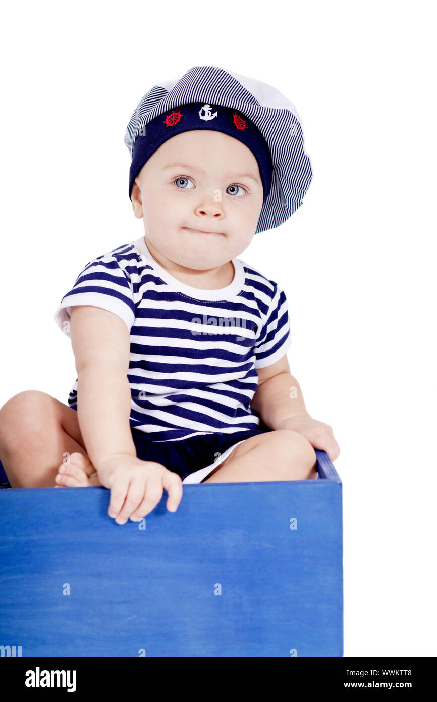 Portrait in sailor suit hi-res stock photography and images - Alamy