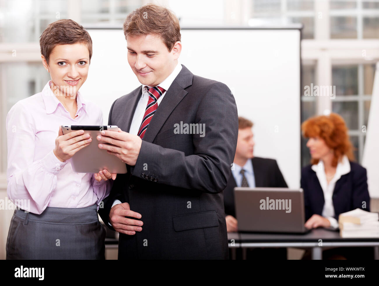 group team with chef and employees business business isolated Stock ...