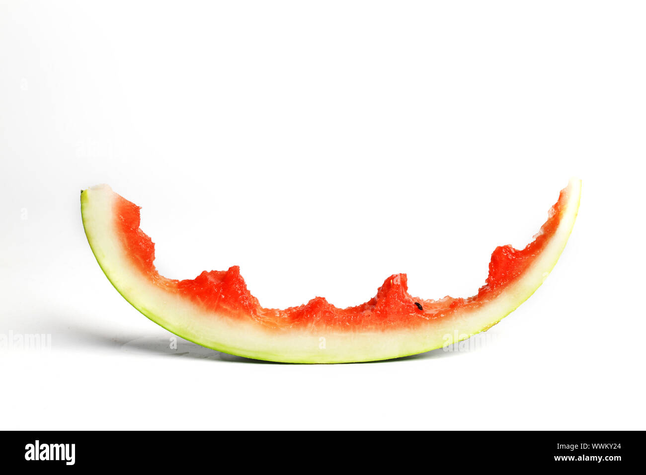 watermelon slice isolated on white Stock Photo - Alamy