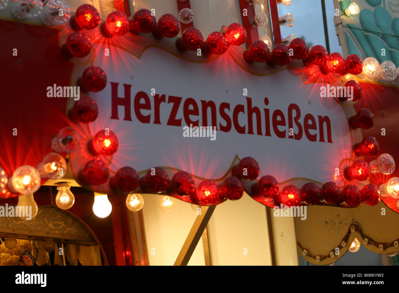 Colorful neon sign candy hi-res stock photography and images - Alamy