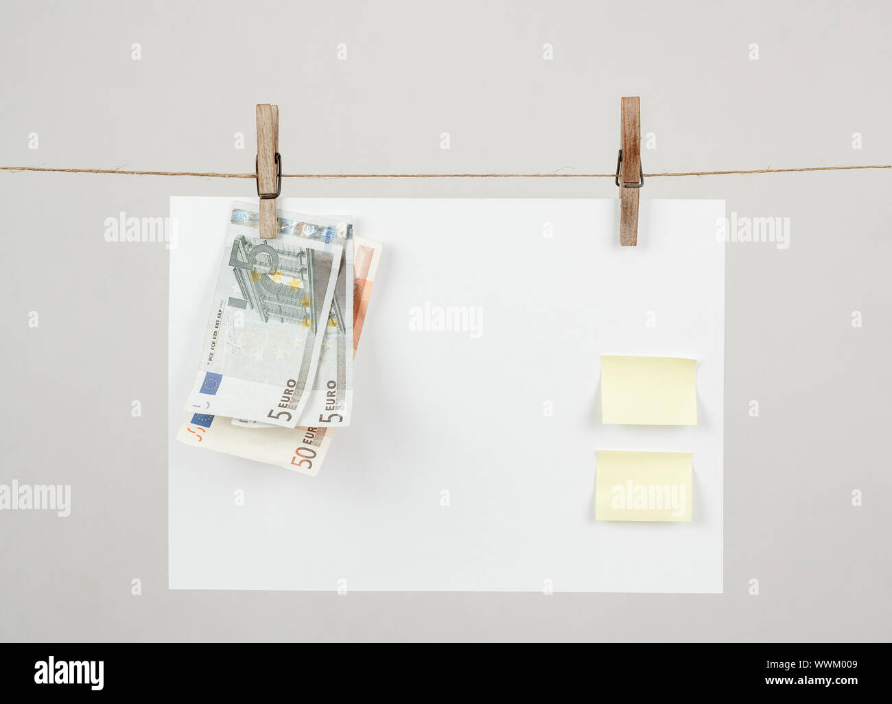 Note memo euro business hi-res stock photography and images - Alamy