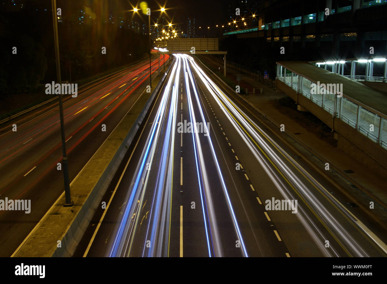 City night traffic Stock Photo - Alamy