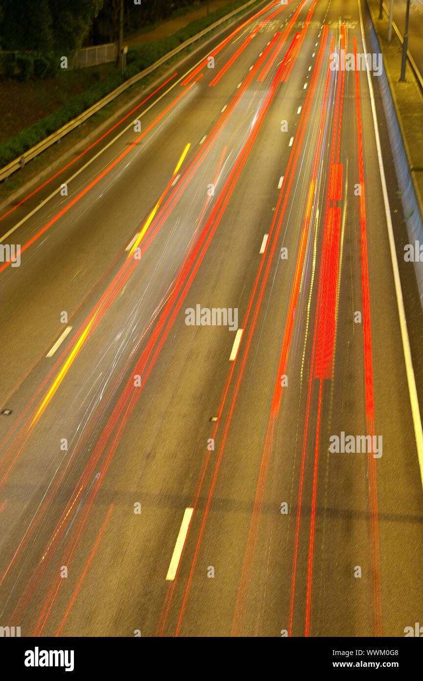 City night traffic Stock Photo - Alamy