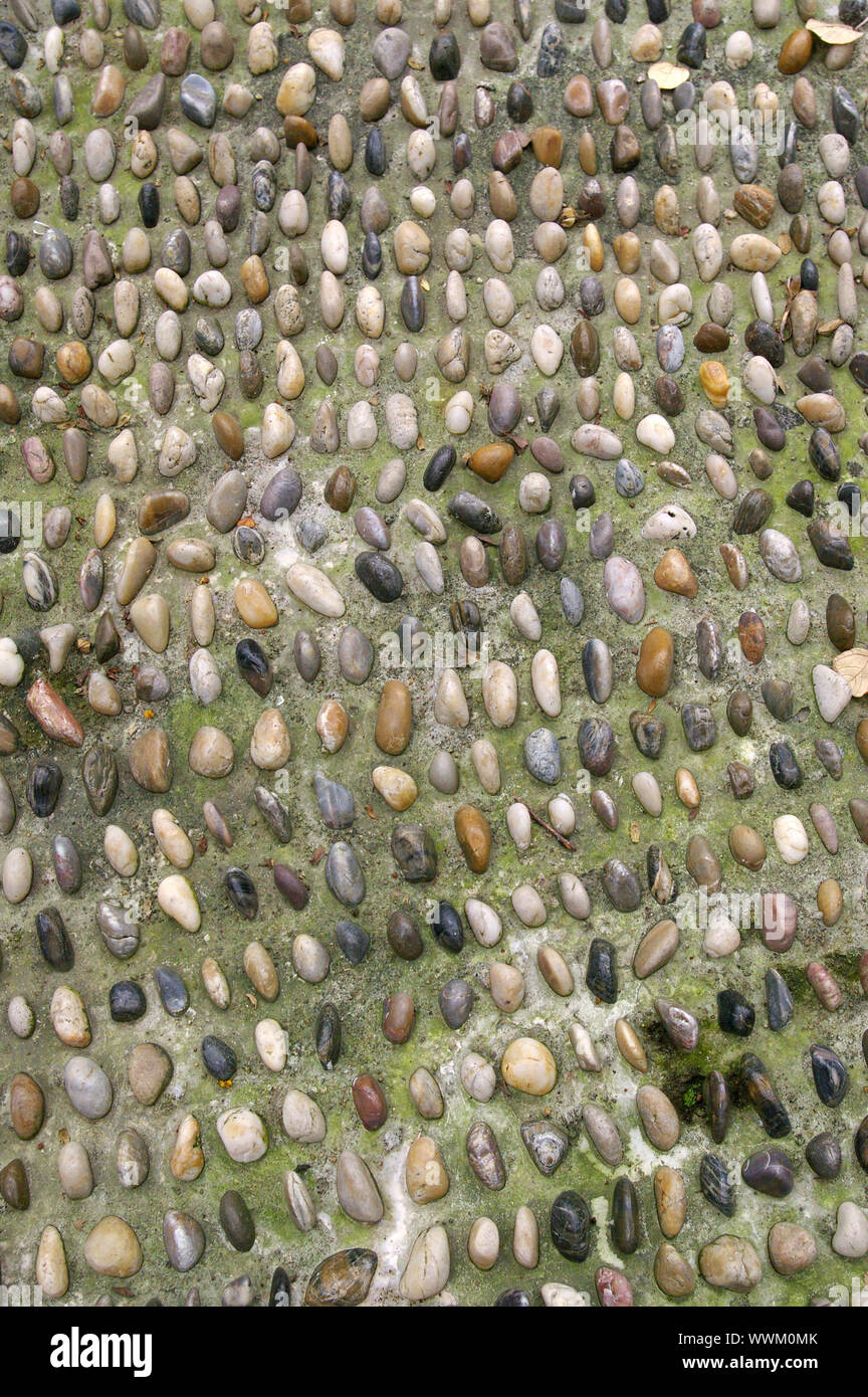 Pebbles stone background Stock Photo - Alamy