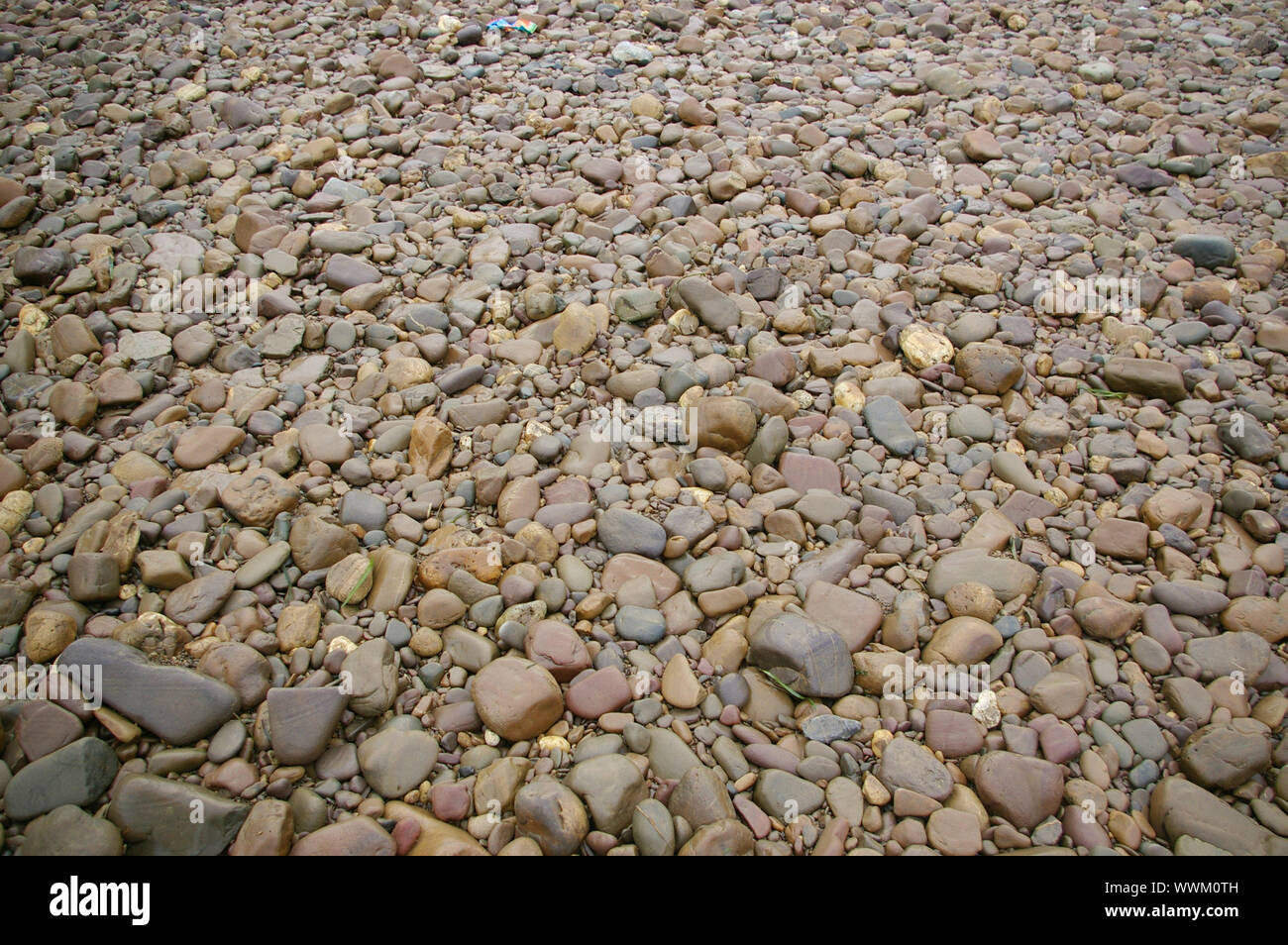 Pebbles stone background Stock Photo - Alamy