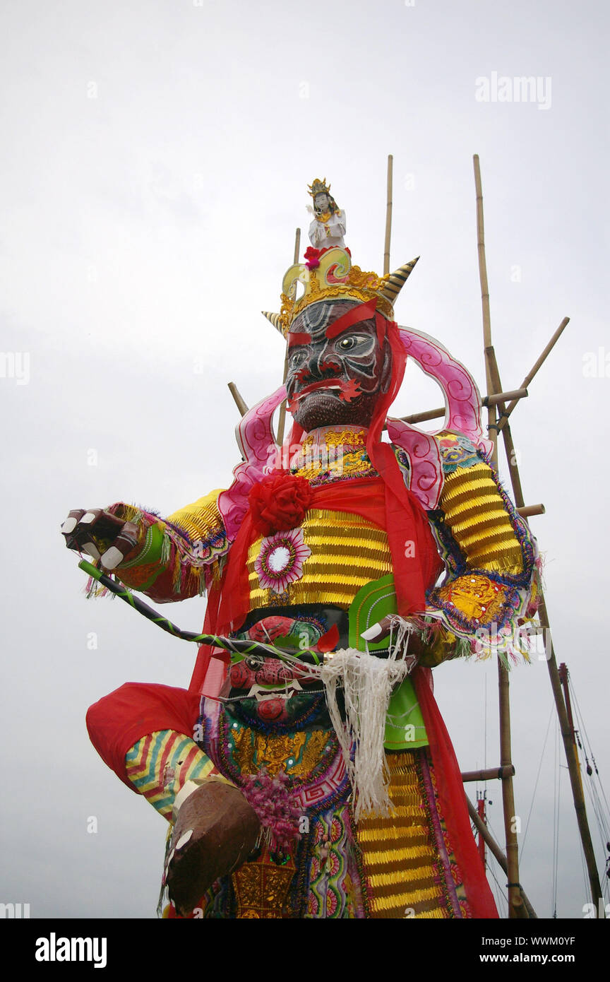 God for worship in Cheung Chau Bun Festival, Hong Kong Stock Photo - Alamy