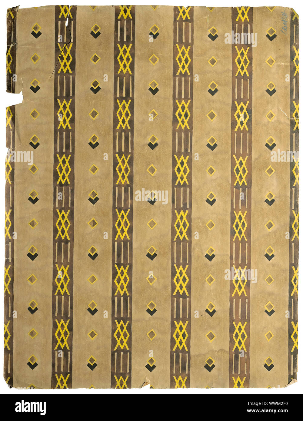 Textile design, Early 20th cen.. Private Collection Stock Photo - Alamy