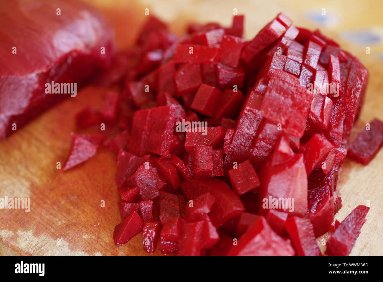 Food cut cooking hi-res stock photography and images - Alamy