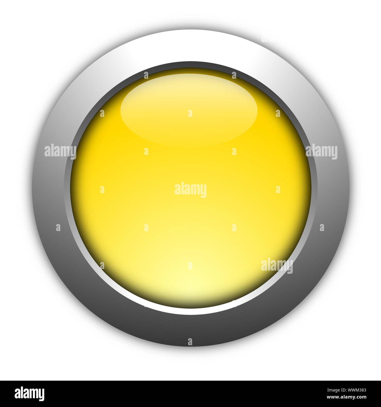 blank illustration of a button with copyspace Stock Photo - Alamy