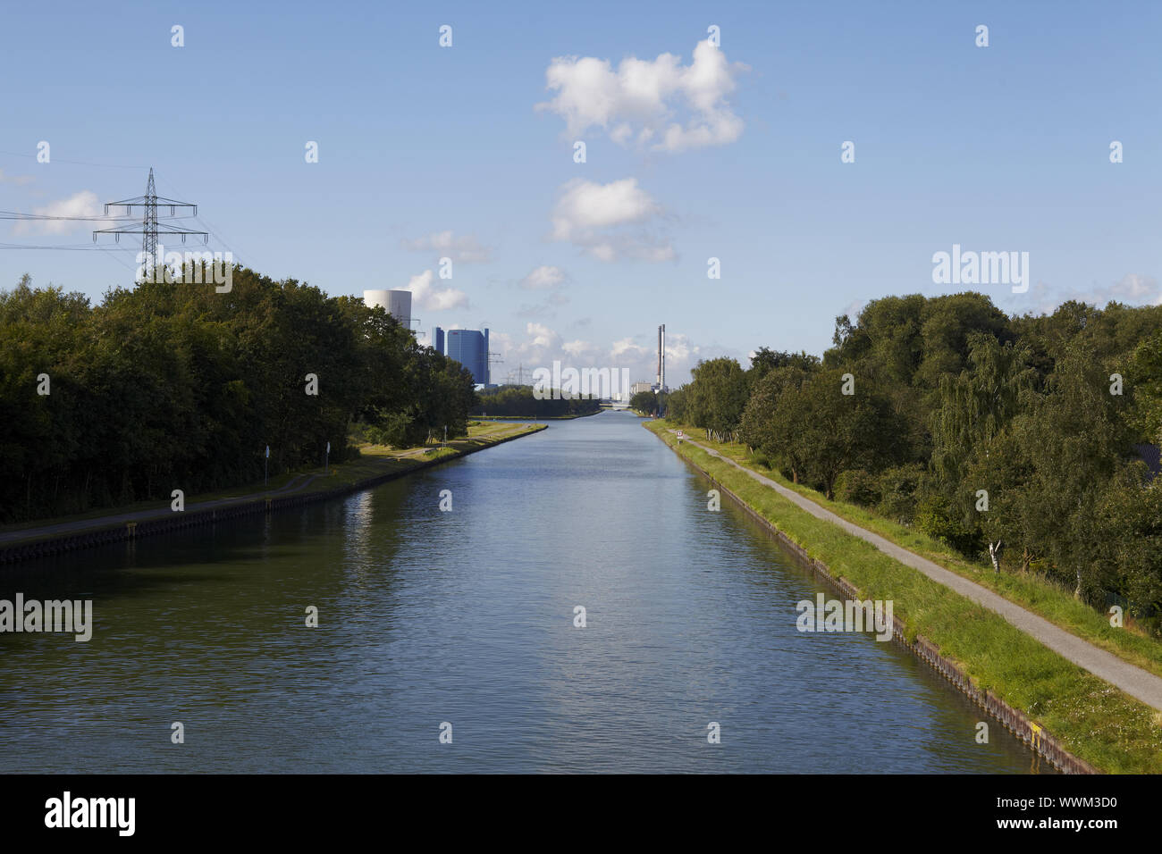 Datteln - Channel Stock Photo - Alamy
