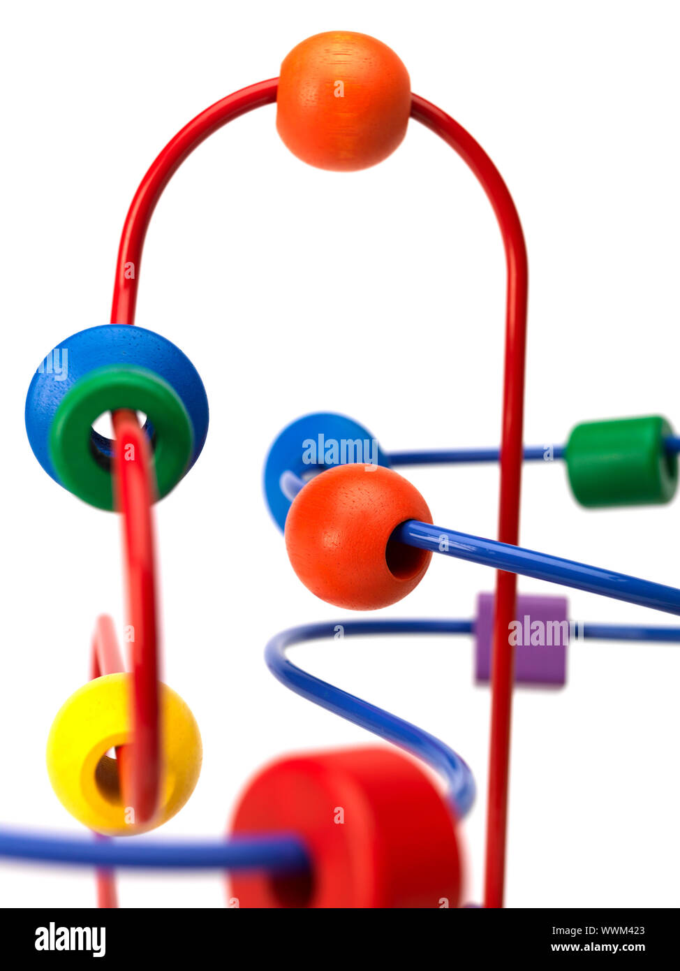Colorfull Toy isolated on white background Stock Photo - Alamy