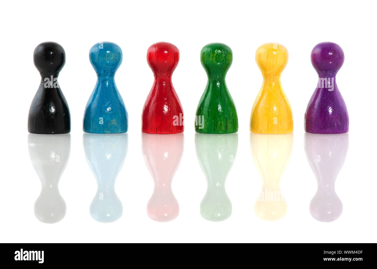 Different colors in a row hi-res stock photography and images - Alamy