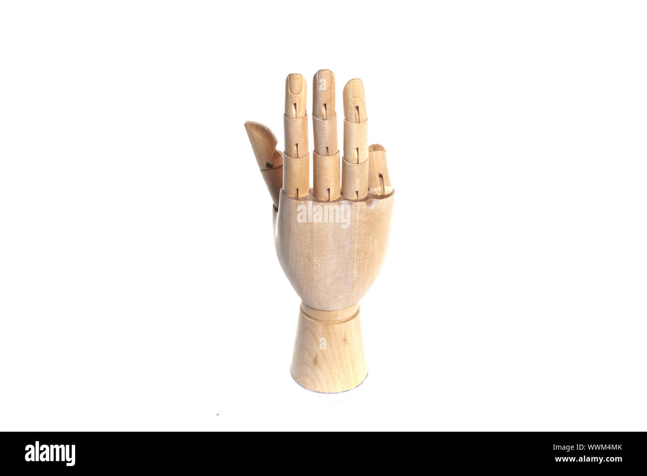 Hand Signal Number - 4 Stock Photo - Alamy