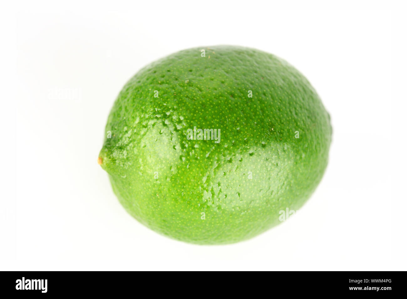 lime isolated on white background Stock Photo - Alamy