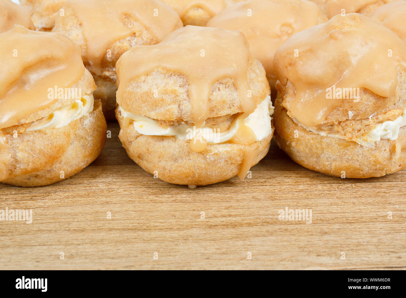 homemade very sweet candy cakes on desk Stock Photo - Alamy