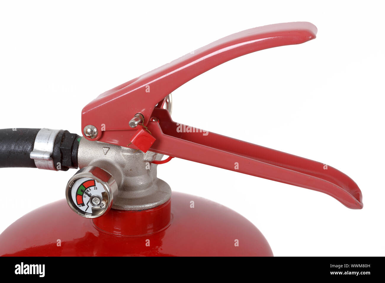 detail of fire extinguisher Stock Photo - Alamy