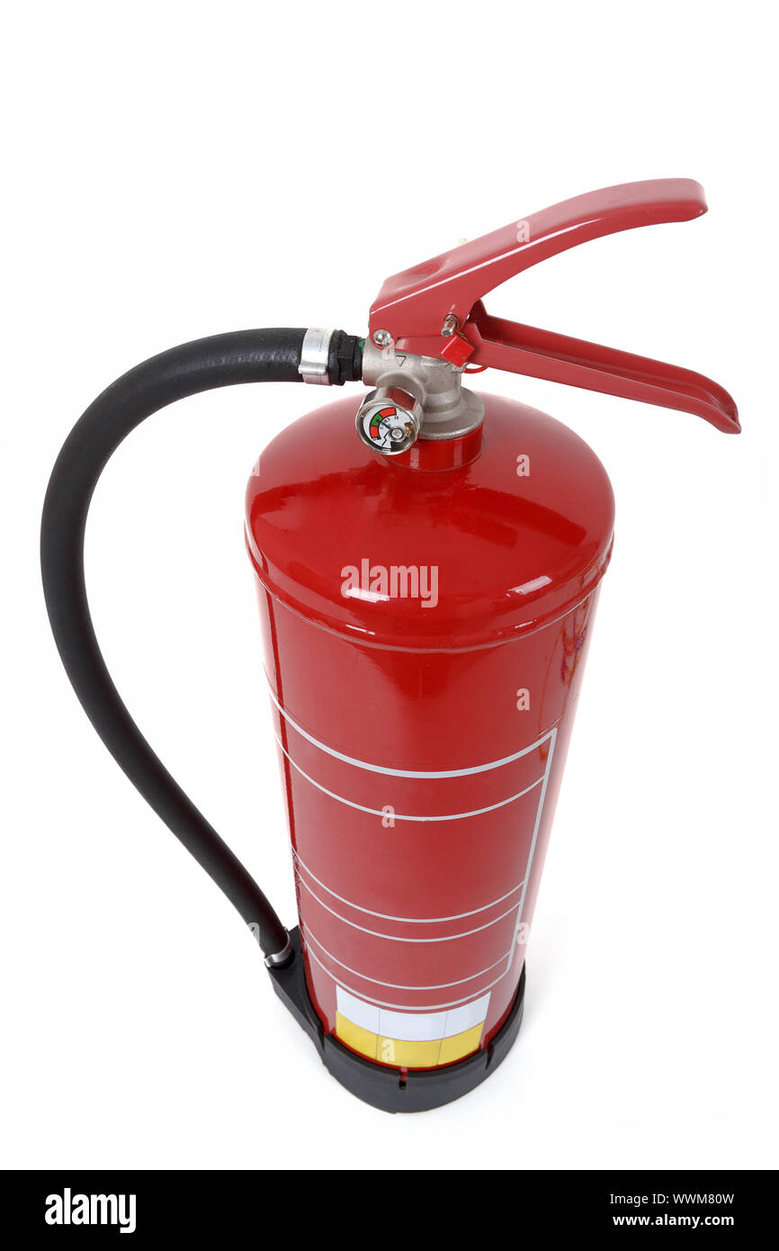 top view of fire extinguisher Stock Photo - Alamy