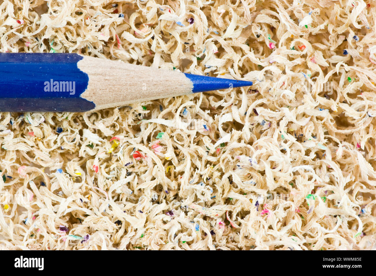 Pencil shaving waste hi-res stock photography and images - Alamy