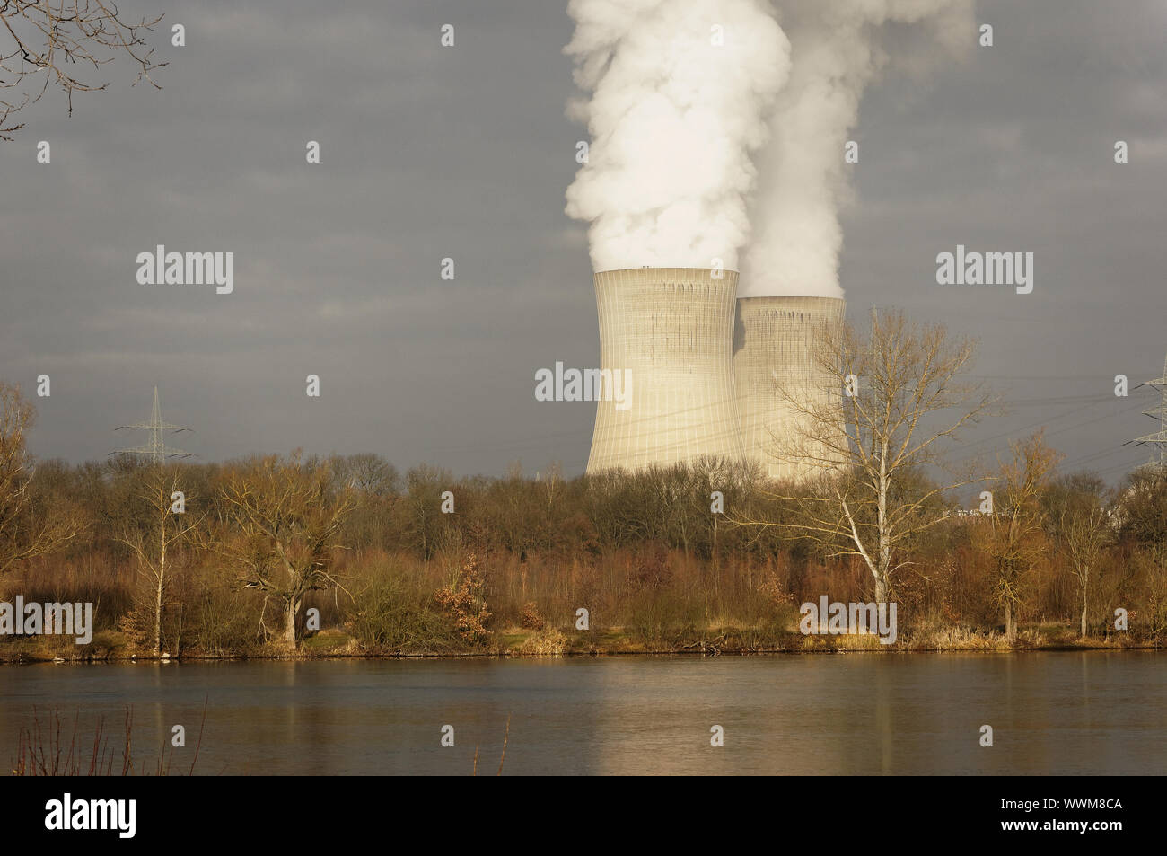 Power plant towers hi-res stock photography and images - Alamy