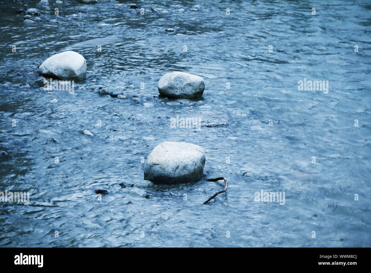 river in motion nature background Stock Photo - Alamy