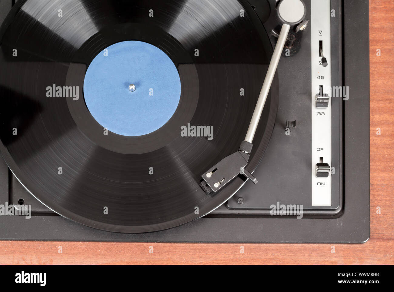Spinning vinyl blur hi-res stock photography and images - Alamy