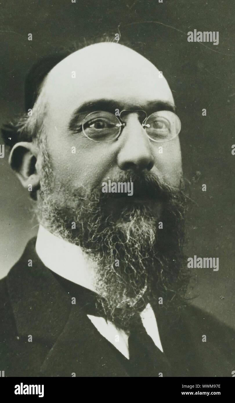 Portrait of Erik Satie (1866-1925). Private Collection Stock Photo - Alamy