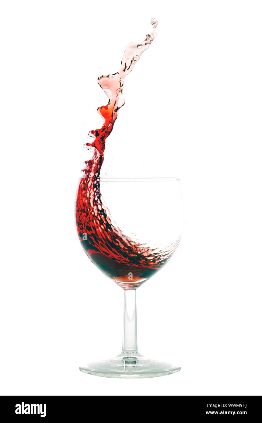 Red wine Splash Stock Photo - Alamy