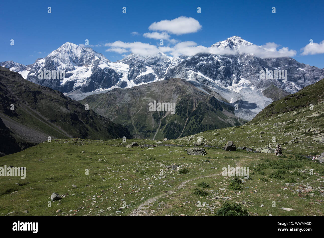 Ortles mountain range hi-res stock photography and images - Alamy