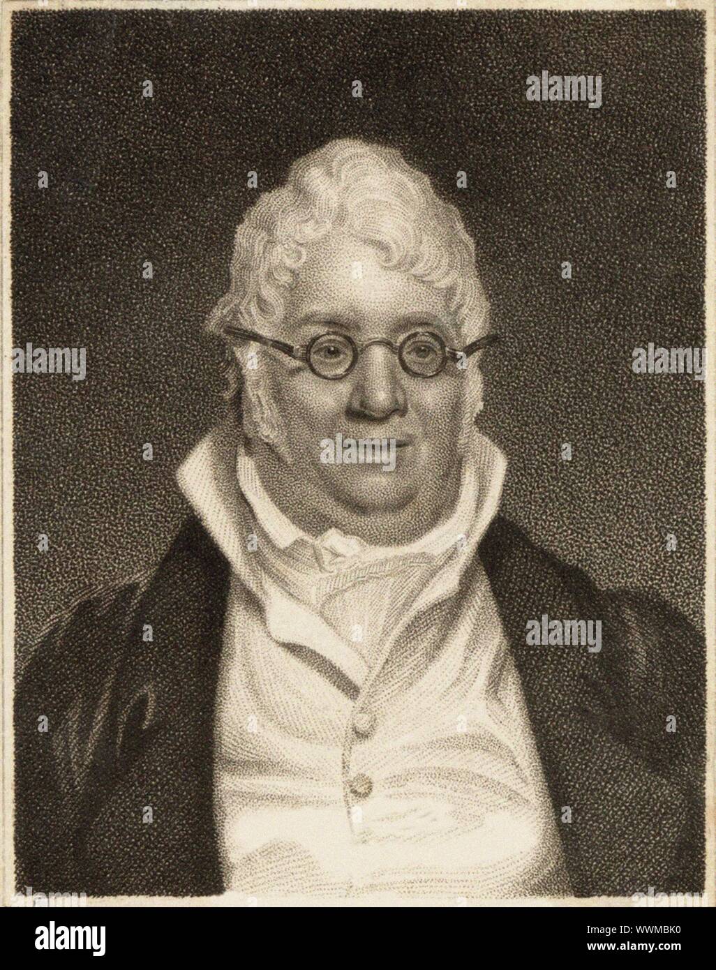 Portrait of the composer James Hook (1746-1827) , c. 1800. Private ...