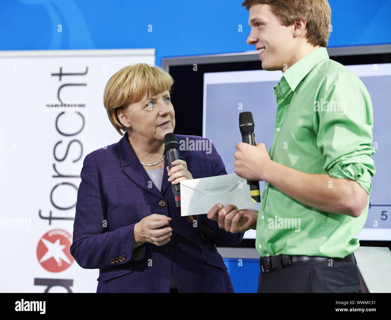 Angela merkel young hi-res stock photography and images - Alamy