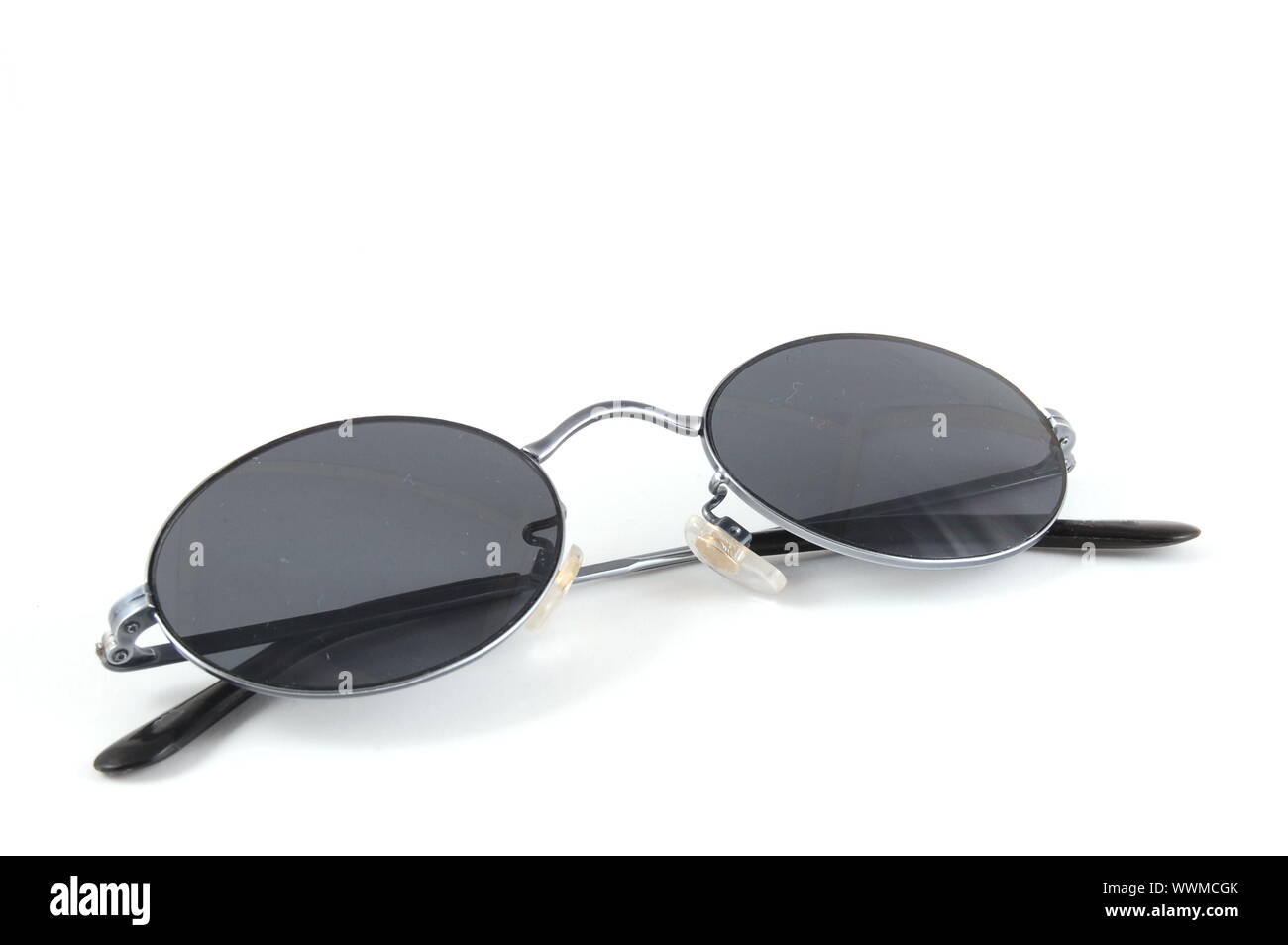 Simple Sunglasses isolated on a white background Stock Photo - Alamy