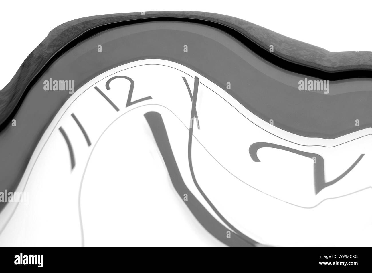 theory of relativity shown by warped watch Stock Photo - Alamy